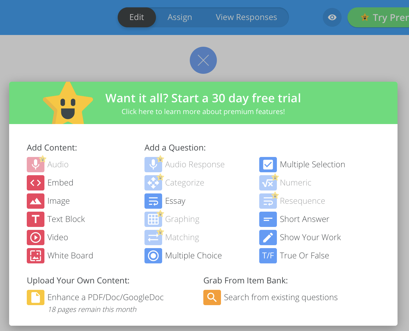 Go Formative – ZOOM + α