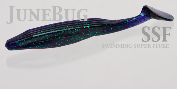 Junebug el nuevo color del Swimming Super Fluke de Zoom | Depredators ...