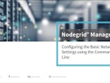 Nodegrid Manager Configuring The Basic Network Settings Using The