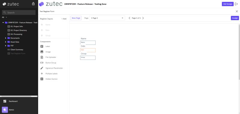 Zutec R2m Solution - Modern Vintage Design - Desktop