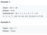 Leetcode 507 Perfect Number Solution Explanation Zyrastory Code